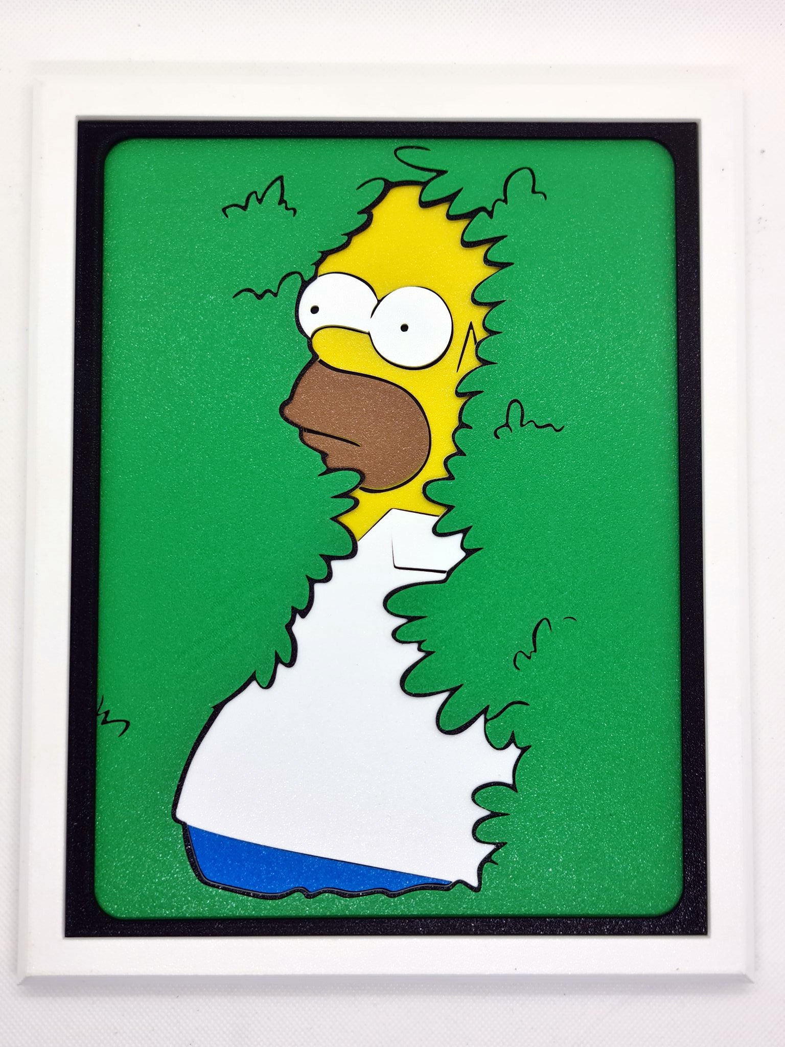 Cuadro 3D de Homer Simpson | Arte Único para Fans de Los Simpson – tu tienda de impresión 3D