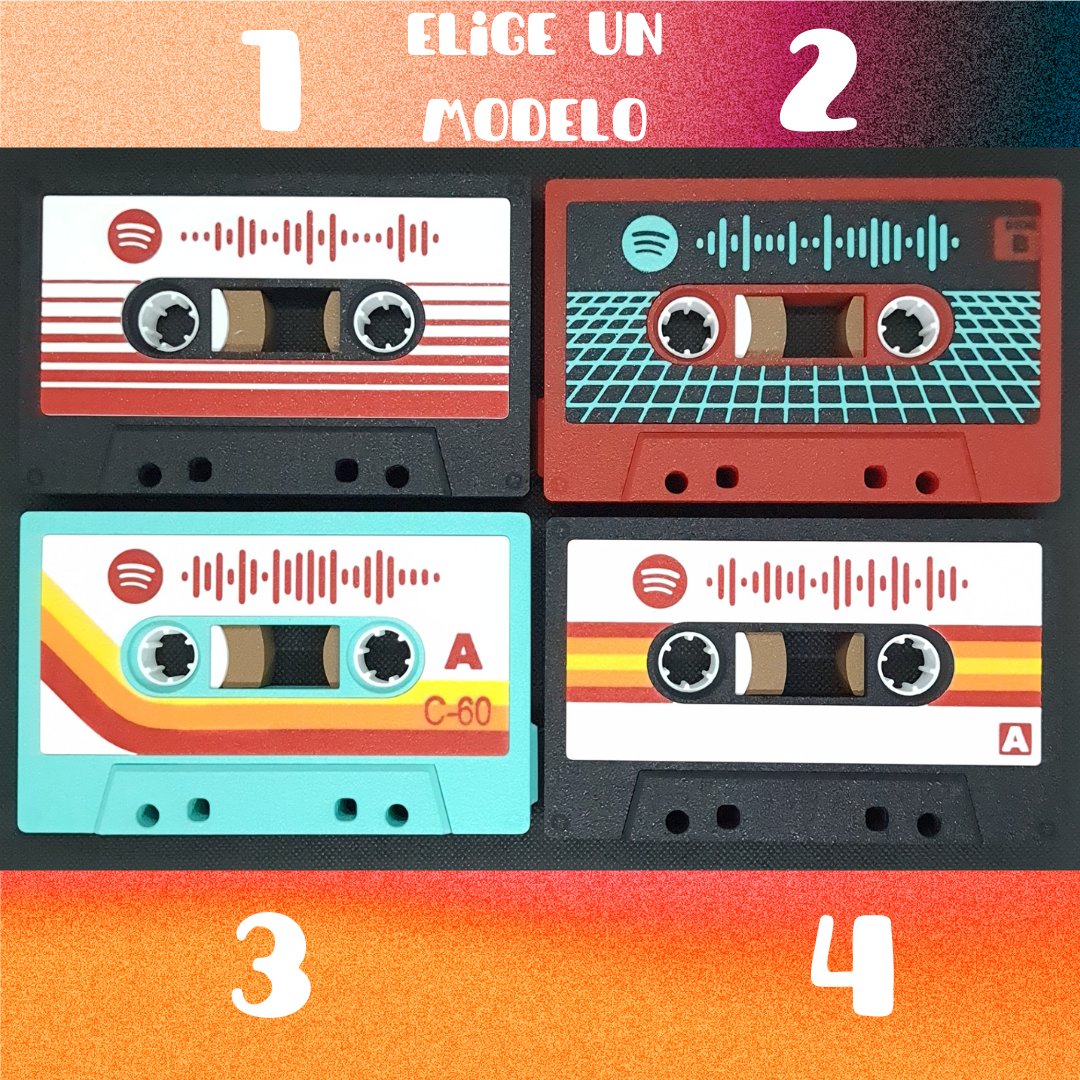Casetes Retro Personalizados – Regalos Únicos con Código Spotify | Tu ...